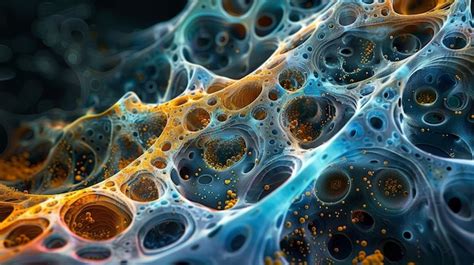 An Abstract Visualization That Resembles A Neural Network Highlighting Synapse Connections