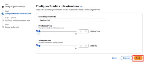 Provision Oracle Exadata Database Service In Oracle Databaseaws