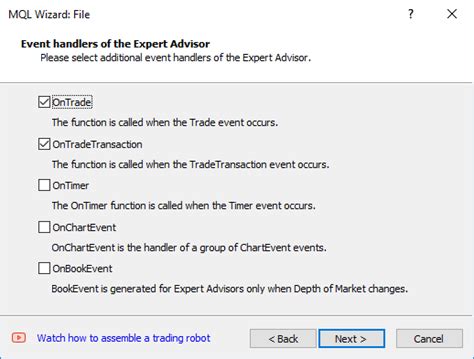 Creating Expert Advisors In The Mql Wizard Trading Automation Mql5