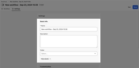 Create A Workflow Apollo