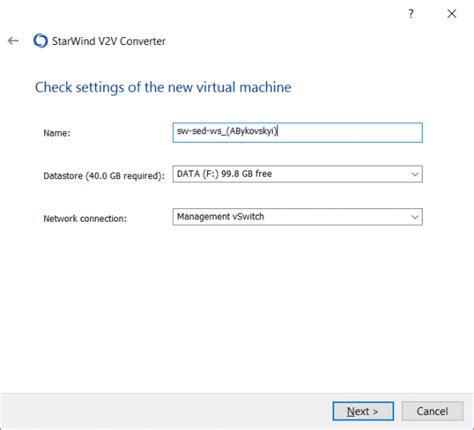 StarWind V V Converter Newest Update