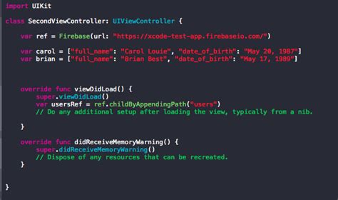 Linking Xcode With Firebase Part 2