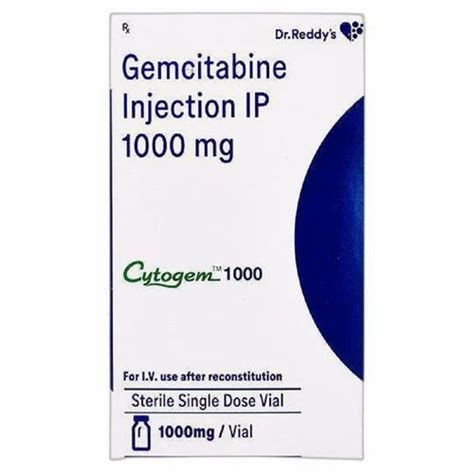 Gemibine 1000 Mg Injection At ₹ 4500vial Pune Id 2854340769962