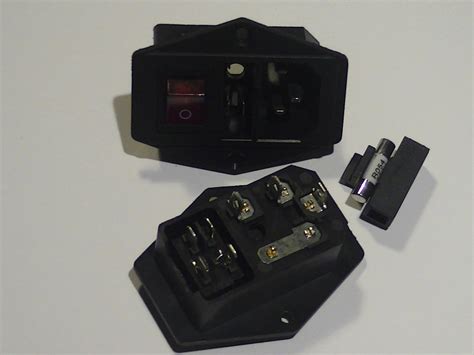 Iec Inlet Complete With Switch And Fuse Holder Valvesnmore Iec Inlet Complete With Switch And Fuse Holder Valvesnmore