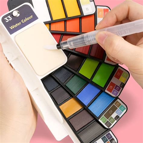 Portable Watercolor Paints Kits Drawing Kits 1825 Grandado