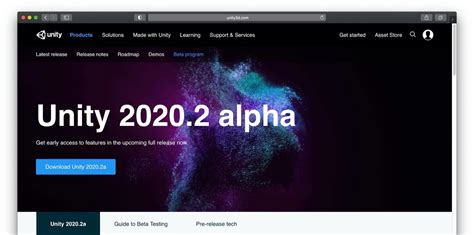 Unity、apple Siliconをネイティブサポートした「unity 20202 Alpha 21」をリリース。 Aapl Ch