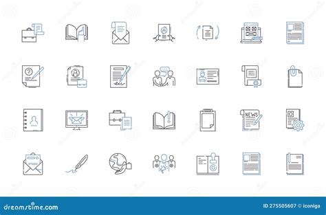 Innovation Culture Line Icons Collection Creativity Disruption Futuristic Growth Ideation