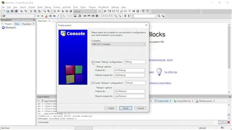 Habilitar O Code Blocks Para Permitir Debug C Youtube