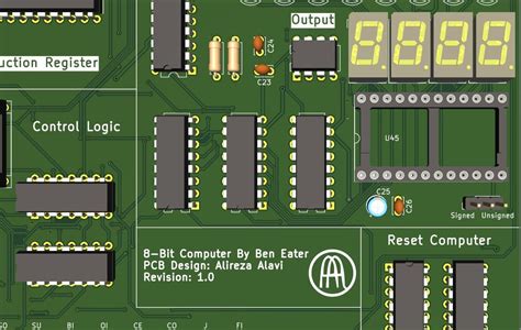 Building Ben Eater S 8 Bit Computer My Biggest Pcb Design Yet I M… Alireza Alavi