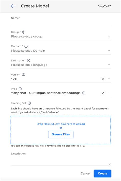 Creating An Nlu Model
