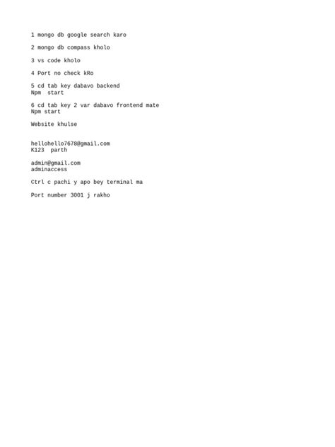 project step pdf