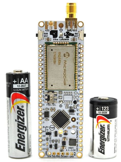 Single Cell Arduino Compatible Lorawan Low Power Node Arduino