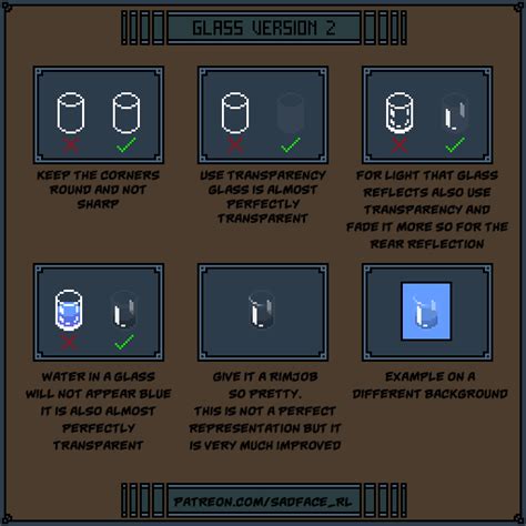 Pixel Art Tutorial On A Glass Of Water Album On Imgur Pixel Life Cool Pixel Art Pixel Art