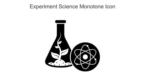 Experiment Science Monotone Icon In Powerpoint Pptx Png And Editable