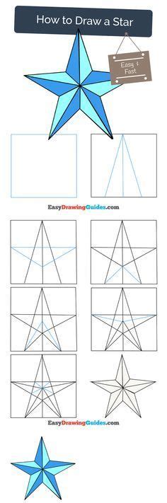 How To Draw A Star Drawing Tutorial Easy Drawing Tutorial Drawing Tutorials For Beginners