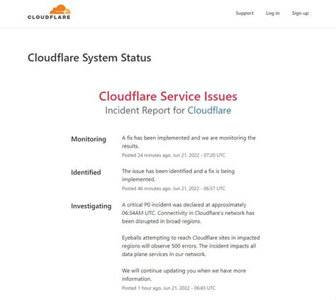 Millones De Páginas Muestran 500 Internal Server Error Por Una Caída En Cloudflare