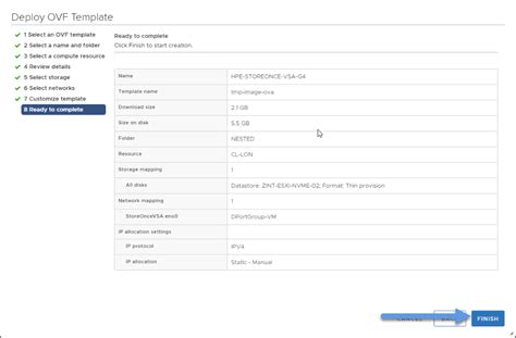 hpe deploying hpe storeonce vsa g4 in vmware vsphere 7 the blog of