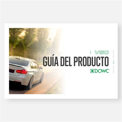 DOWC VSC Product Guide Spanish