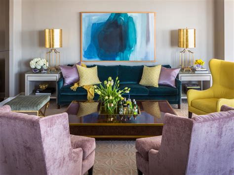 Double Complementary Color Scheme Interior Design