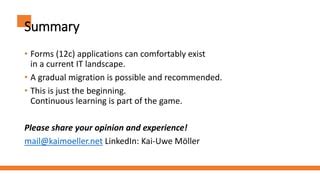 Oracle Forms Modernization Roadmap PPTX