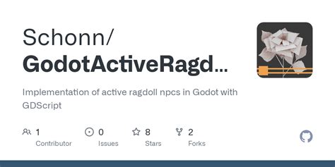 GitHub Schonn GodotActiveRagdoll Implementation Of Active Ragdoll Npcs In Godot With GDScript