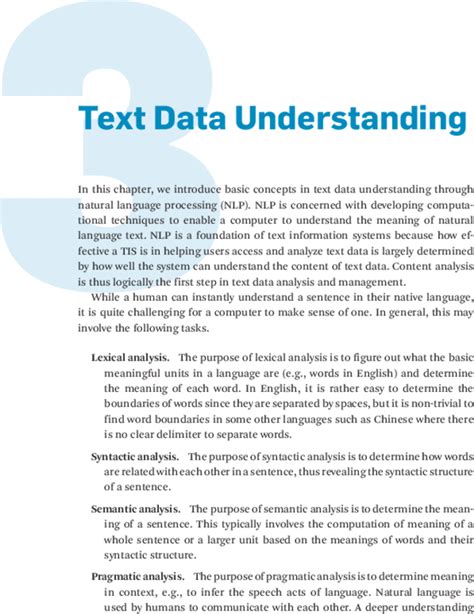 Text Data Management And Analysis A Practical Introduction To Information Retrieval And Text
