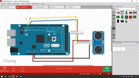 Tutorial Sensor Ultrassônico Arduio Youtube