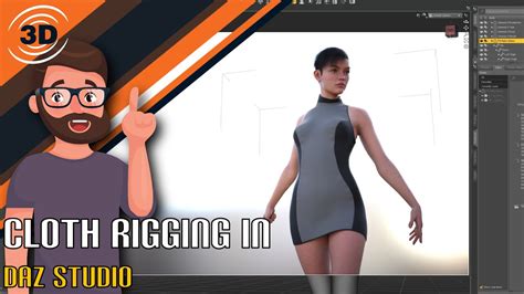 4. Dress Rigging in DAZ Studio for Genesis 9 - YouTube
