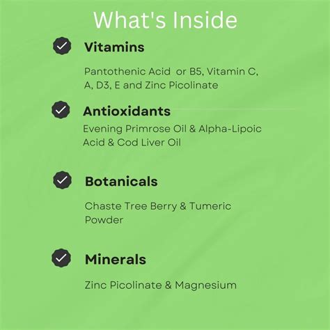 Clear Skin Acne Vitamin Pack Two Different Hormonal Acne Supplements