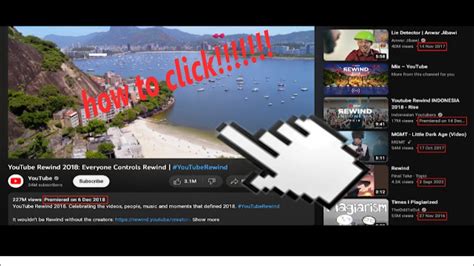 How To Click On A Youtube Video Tutorial Youtube