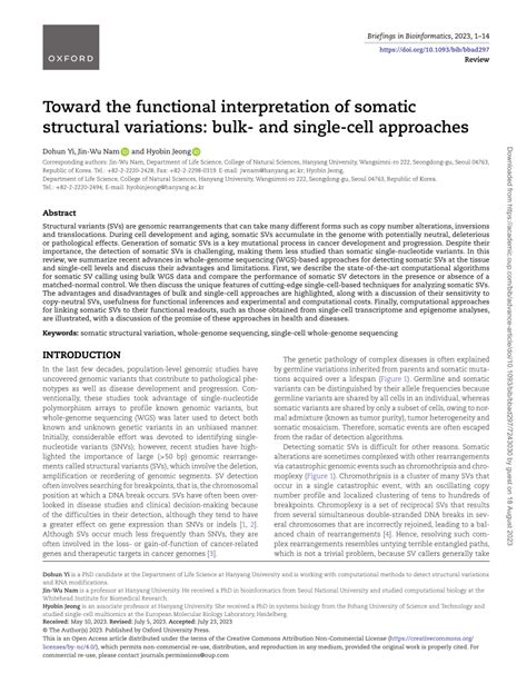 Pdf Toward The Functional Interpretation Of Somatic Structural