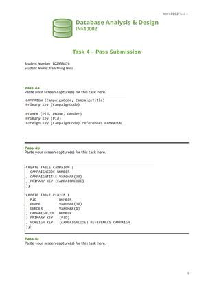 T P Pass Task Pass Task Task Pass Submission Babe Number Md Nahid Tanjum Babe