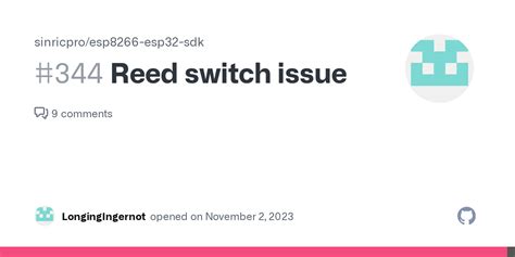 Reed Switch Issue · Issue 344 · Sinricproesp8266 Esp32 Sdk · Github