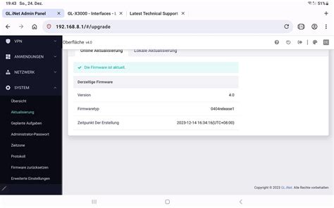X Modem Crash Routers GL INet