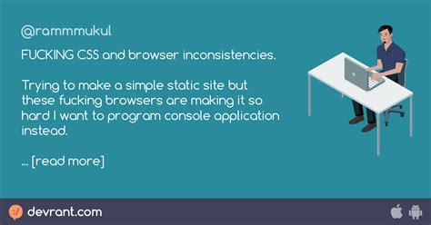 fucking css and browser inconsistencies trying to make a simple static
