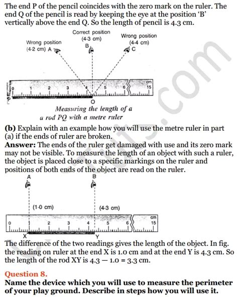 Selina Concise Physics Class 6 ICSE Solutions Chapter 2 Physical Quantities And Measurement