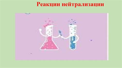 Реакции нейтрализации - презентация онлайн