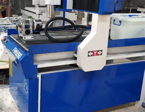 Mini 2 2kw Spindle Motor Desktop 4 Axis Cnc Router Fw6090 March 3 System Controller For Sale