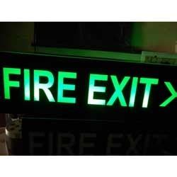 Led Exit Sign At Best Price In Mumbai Maharashtra Jacob Remote Techno Pvt Ltd