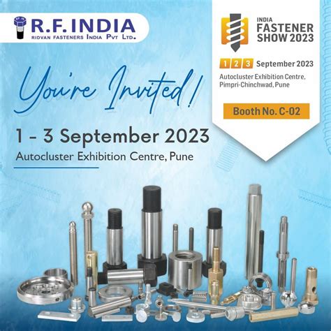 Exhibition2023 Indiafastenershow2023 Fastenersupplier Fastenerfair Fastenerfairindia India