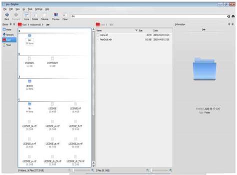 Windows KDE Dolphin File Manager