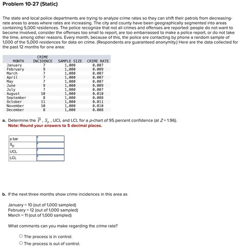 solved problem 10 27 static the state and local police