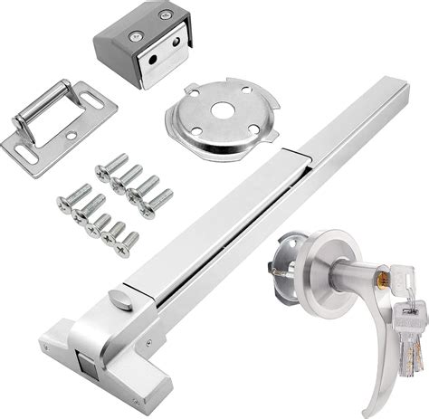 buy beamnova door push bar panic exit device with exterior lever 27 5