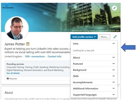 opentowork on linkedin online sales guide tips