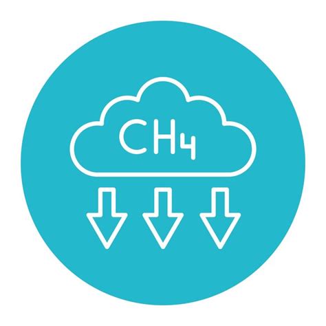 Premium Vector Methane Vector Illustration