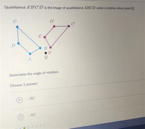 solved quadrilateral a b c d is the image of quadrilateral abcd under