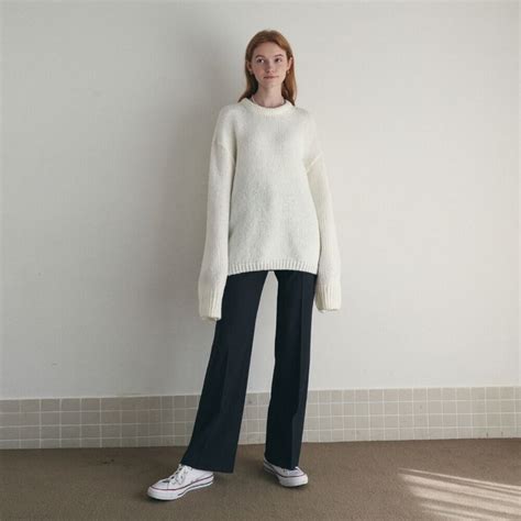 포멀 라인 부츠컷 슬랙스 차콜 감도 깊은 취향 셀렉트샵 29cm