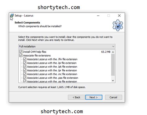 How To Install Lazarus IDE On Windows ShortyTech