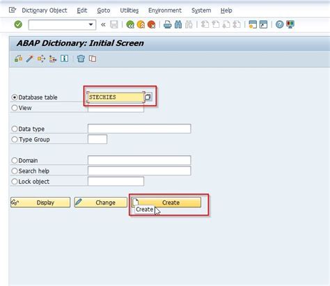 how to create foreign keys in sap abap