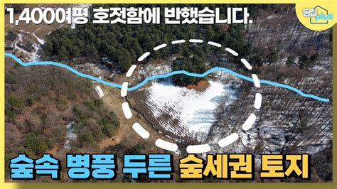 접근성 좋은 낮은 구릉속에 프라이빗한 숲세권토지 I 숨은 보석 같은 평창토지매매 Youtube